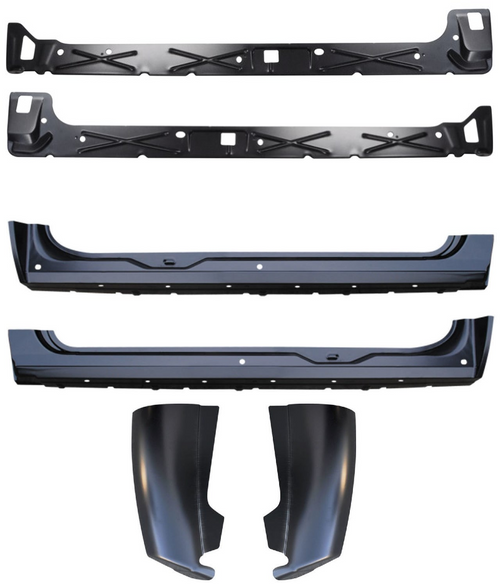 2007 2013 Chevy And Gmc Pickup Outer Rocker Panel And Cab Corner 4 Pc Set 4