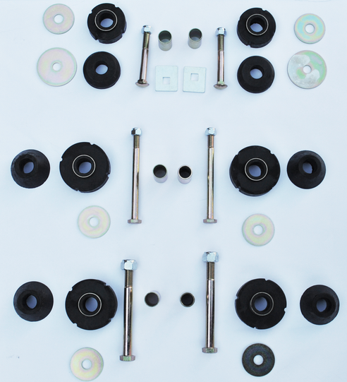 1969-1972 Chevy & GMC Truck Radiator Core Support Frame Bracket SET