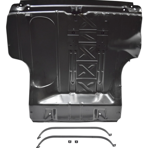 1955-1957 Chevy Bel Air Complete Trunk Floor Use With Wider Wheel Well ...