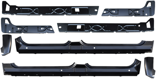 2007-2013 Chevy & Gmc Pickup Inner / Outer Rocker Panel & Cab Corner ...
