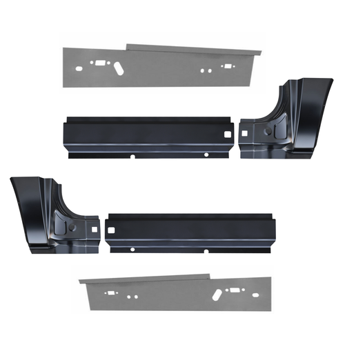 2000-2005 Ford Excursion Rear Door Inner/Outer Rocker And Dogleg 6 ...