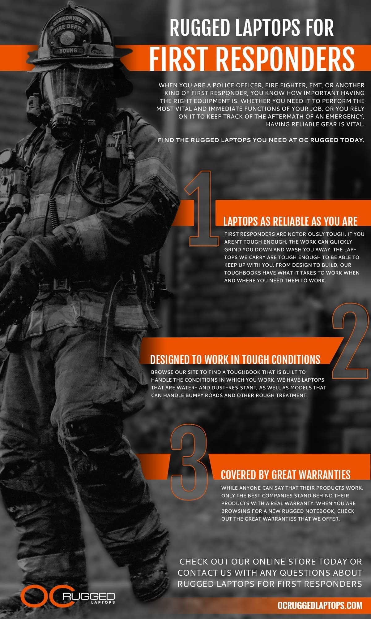 EMS Computers: Laptops for First Responders - OC Rugged Laptops