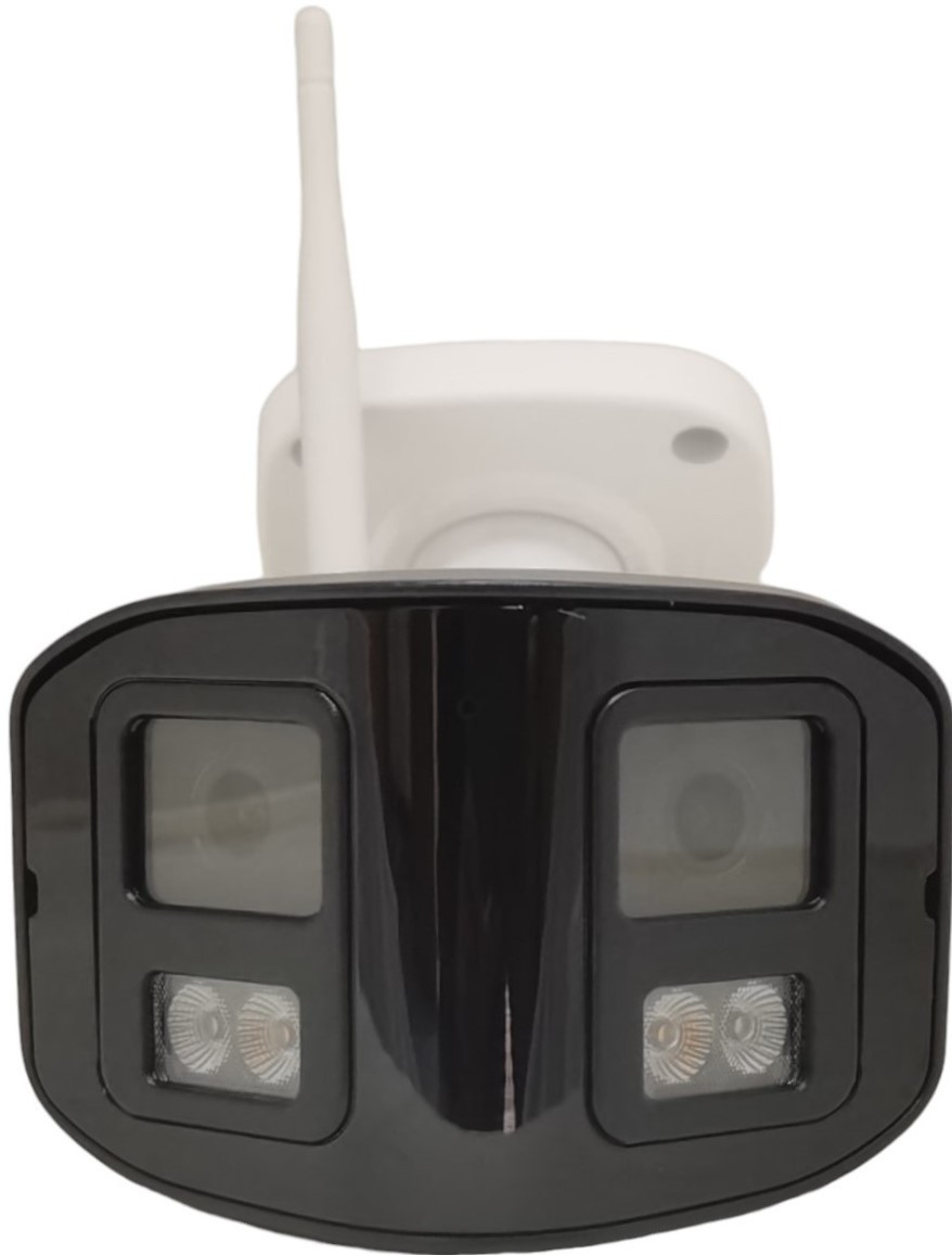 DUAL PANA 180 CAMERA (WIFI) 100 Watt SOLAR POWERED SECURITY CAMERA ...