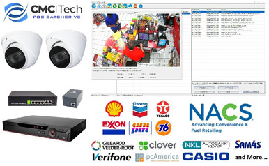 POS Data & Camera Integration Support up to 16 Cash Registers