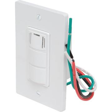 DewStop Humidity Fan Control White