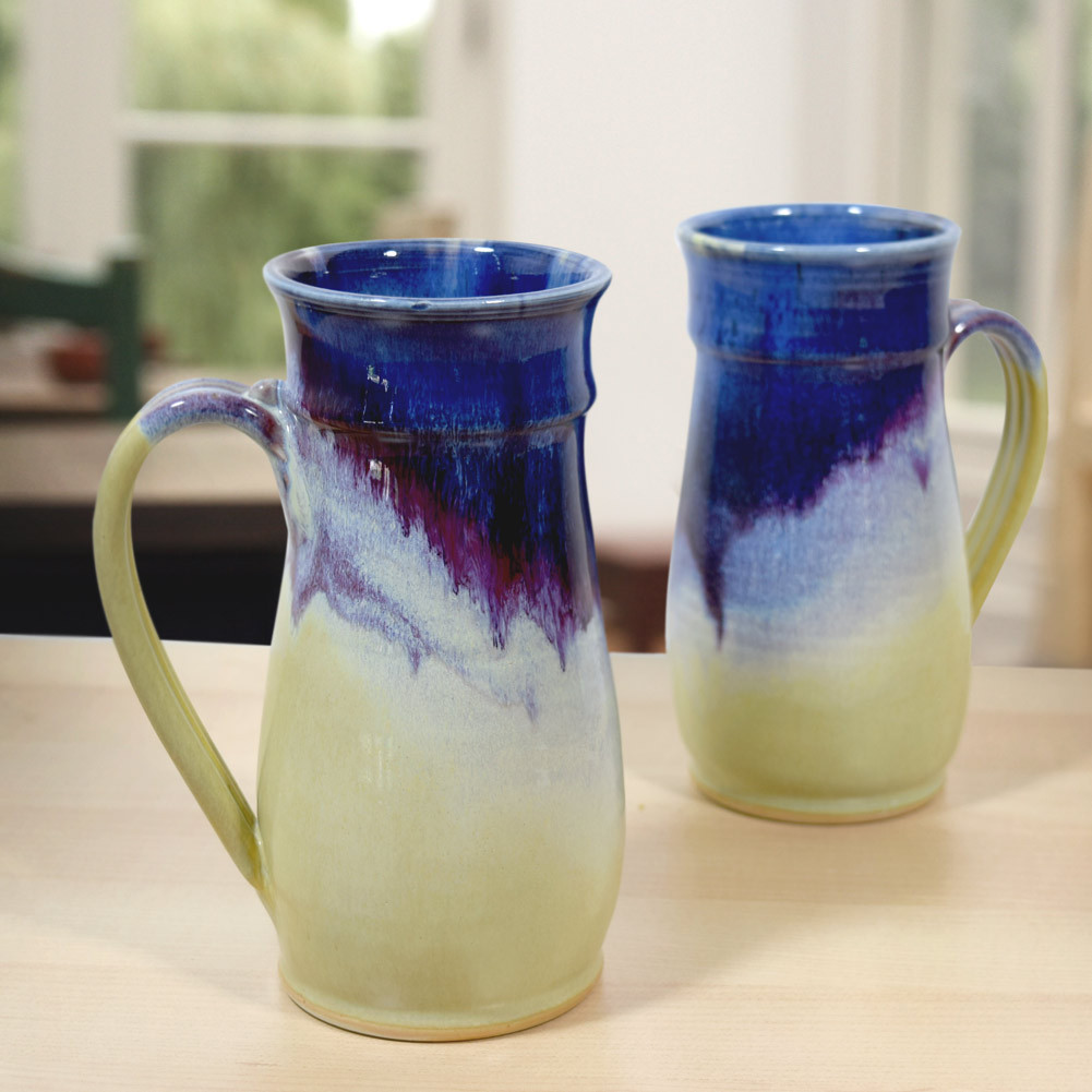 Wild Blackberry Handmade Pottery Collection: 20-oz Tall Coffee Mug
