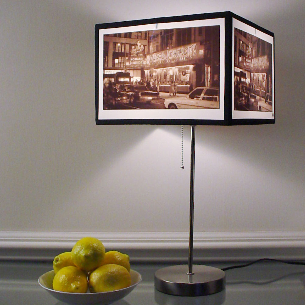 Times Square Photographic Art Lamp from Modern Artisans