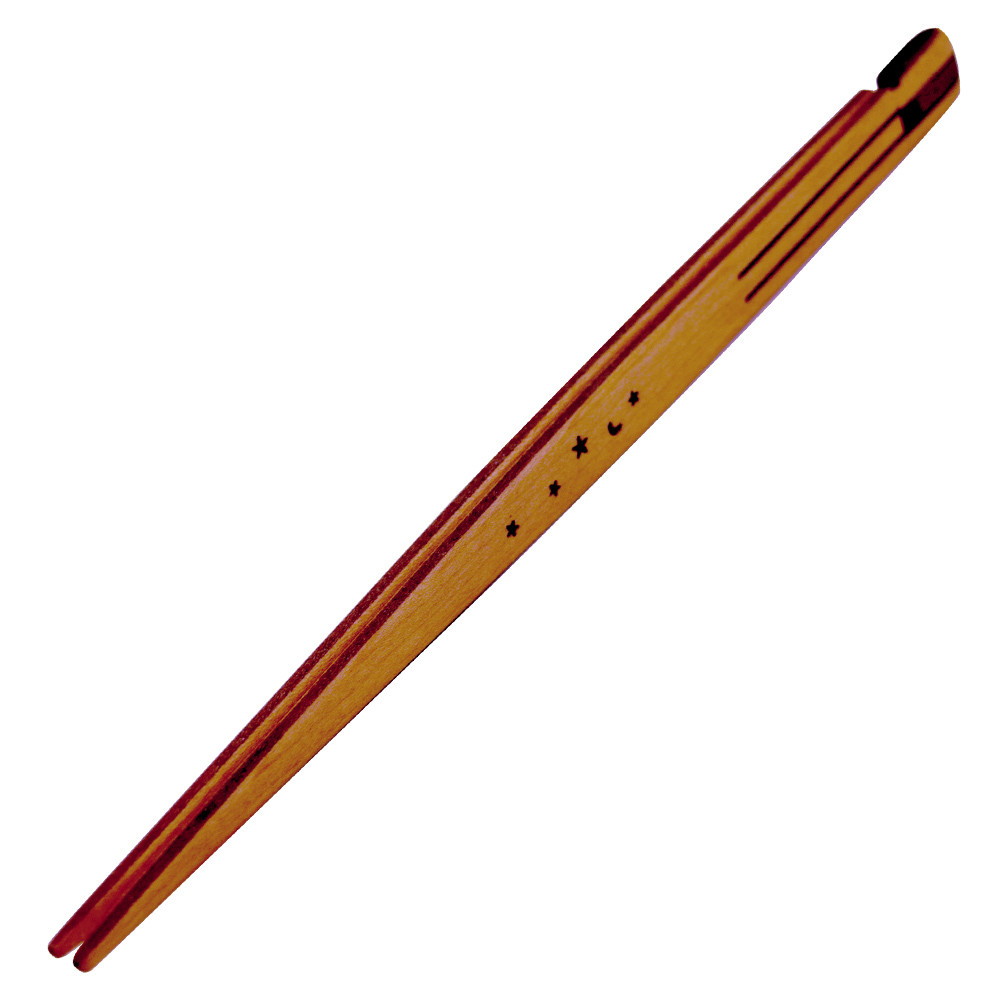 Fold Flat Natural Cherry Wood Chopsticks