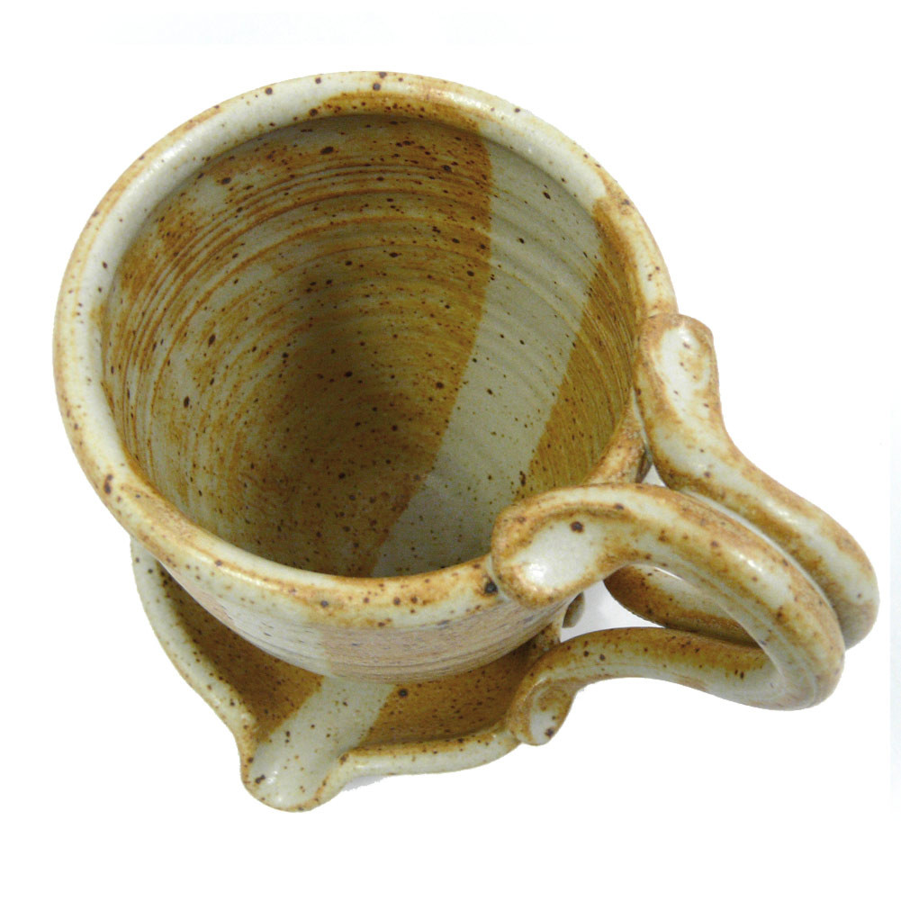 Stoneware Bacon Cooker Mug | Microwave Pour Grease Out