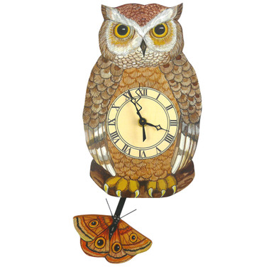 Night Owl Pendulum Clock | Modern Artisans