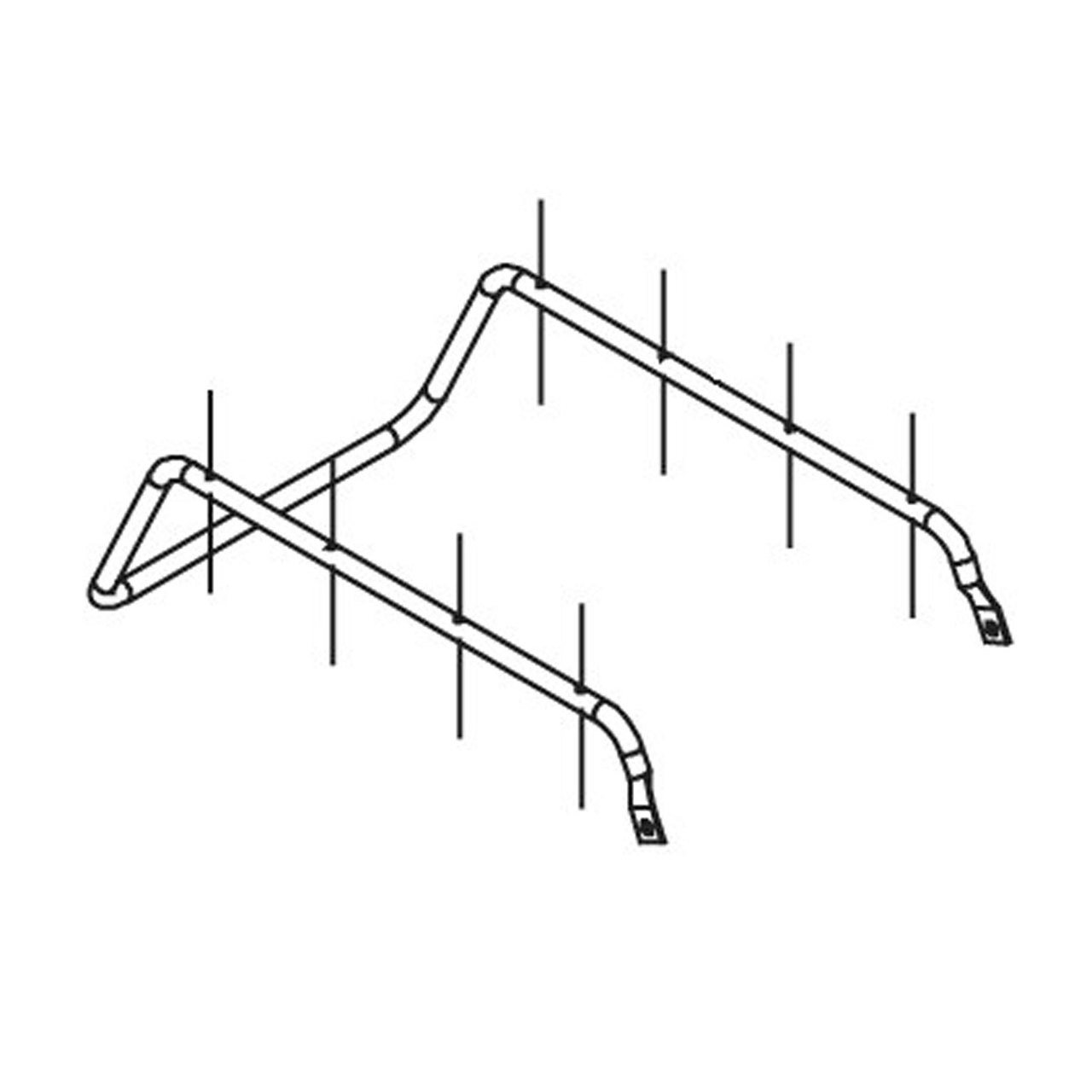 Dura Heat 21-1252 Kerosene Forced Air Heater Wheel Support Frame ...