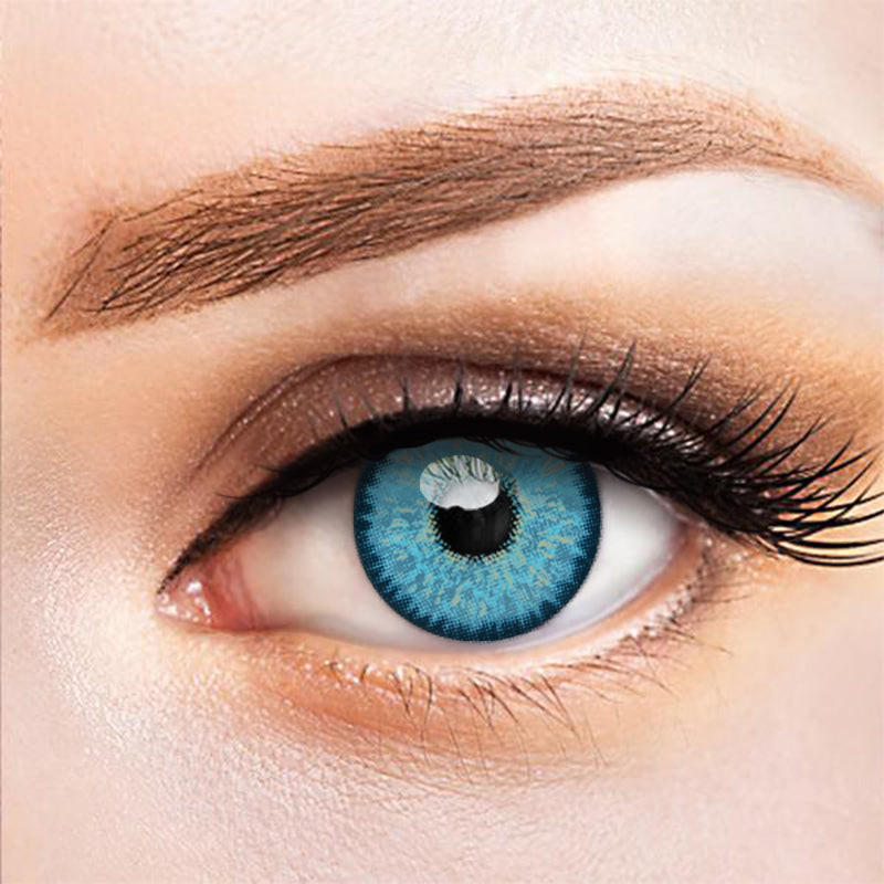 Brooklyn Ocean Blue Designer Contacts | MocoQueen