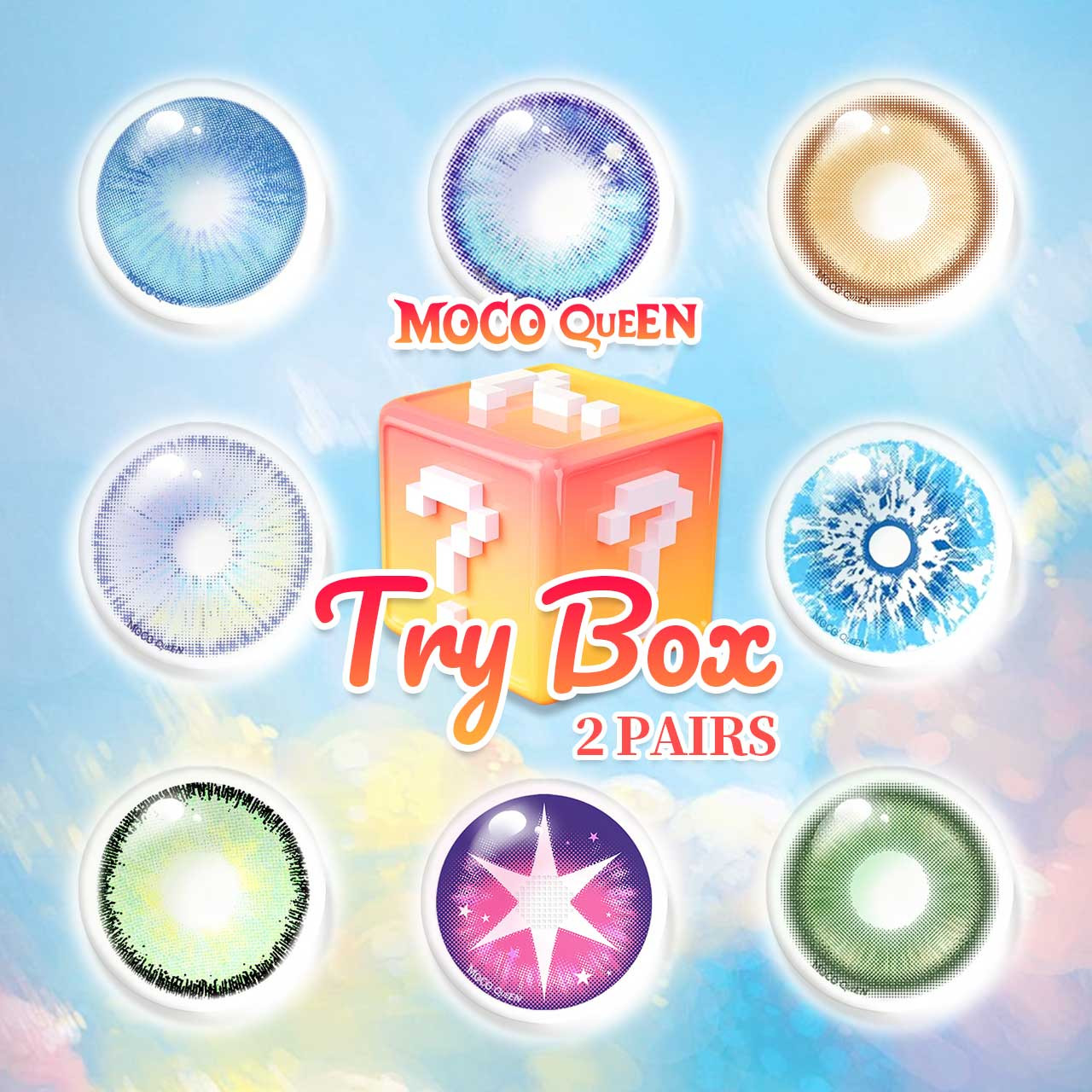 MocoQueen DIY Try Box (2 Pairs)
