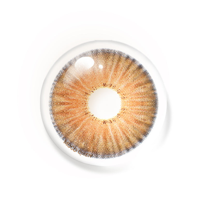 Brown Colored Contacts | Gold Yellow Brown Contacts