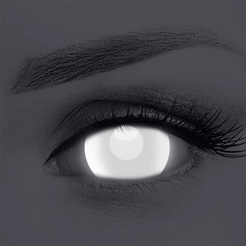 MocoQueen Mini Sclera Colored Contacts | 17mm Colored Lenses