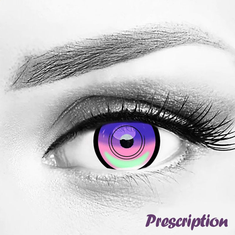 Cyberpunk Edgerunners Lucy Violet Halloween Costume Contacts | MocoQueen