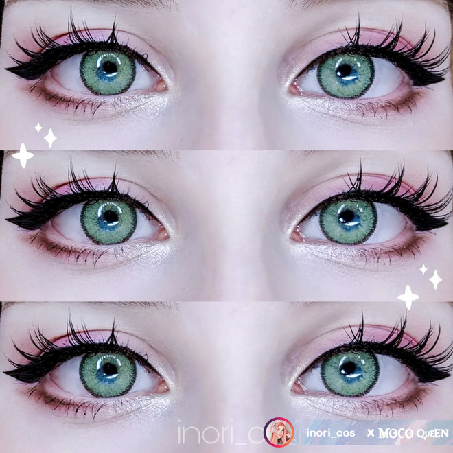 Cloud R Misty Green Designer Contacts | MocoQueen