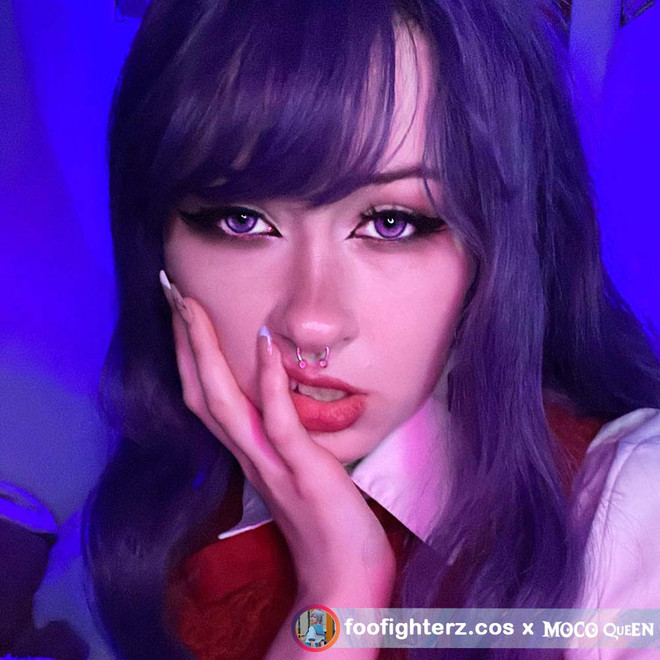 Magic Pop Violet Anime Costume Contacts (Rx) | MocoQueen-14.2mm, 3 ...