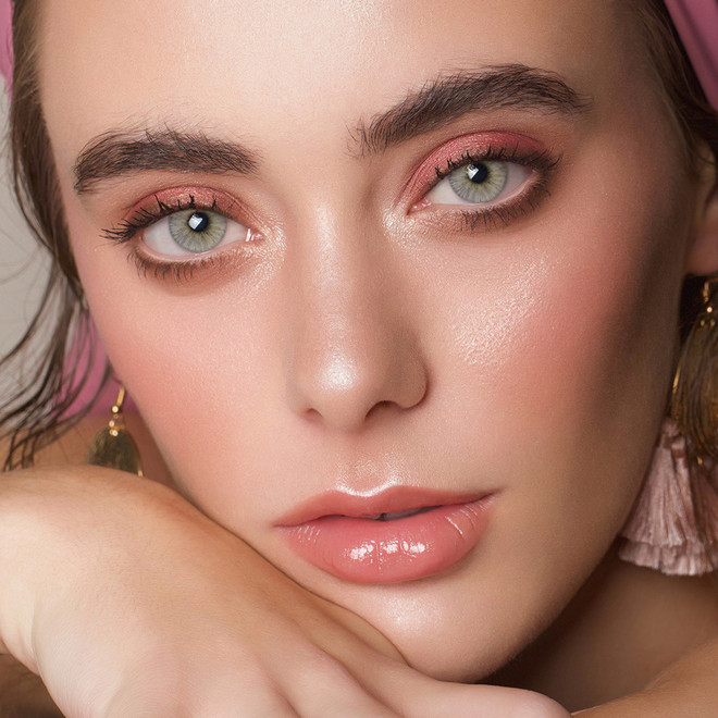 Angeles N Ash Gray Designer Contacts | MocoQueen-14.2mm, 3 Months Use