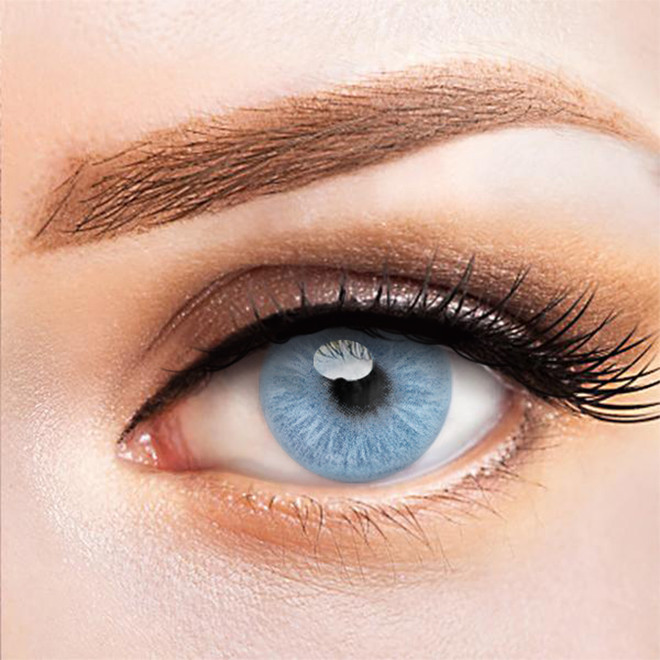 Avatar Ice Blue Designer Contacts | MocoQueen