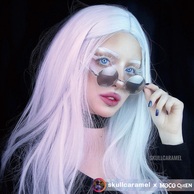 GojoSatoru UV SKY Blue Costume Contacts | MocoQueen-14.2mm, 3 Months Use