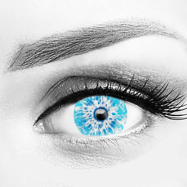 Gojo Satoru SKY Blue Contacts (UV Function) | MocoQueen-14.2mm, 3 ...