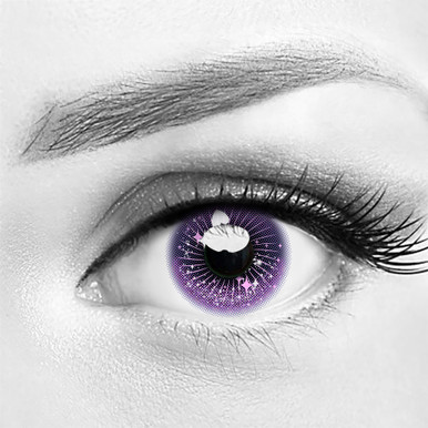 Starlight Violet Costume Contacts - 14.5mm, 3 Months Use