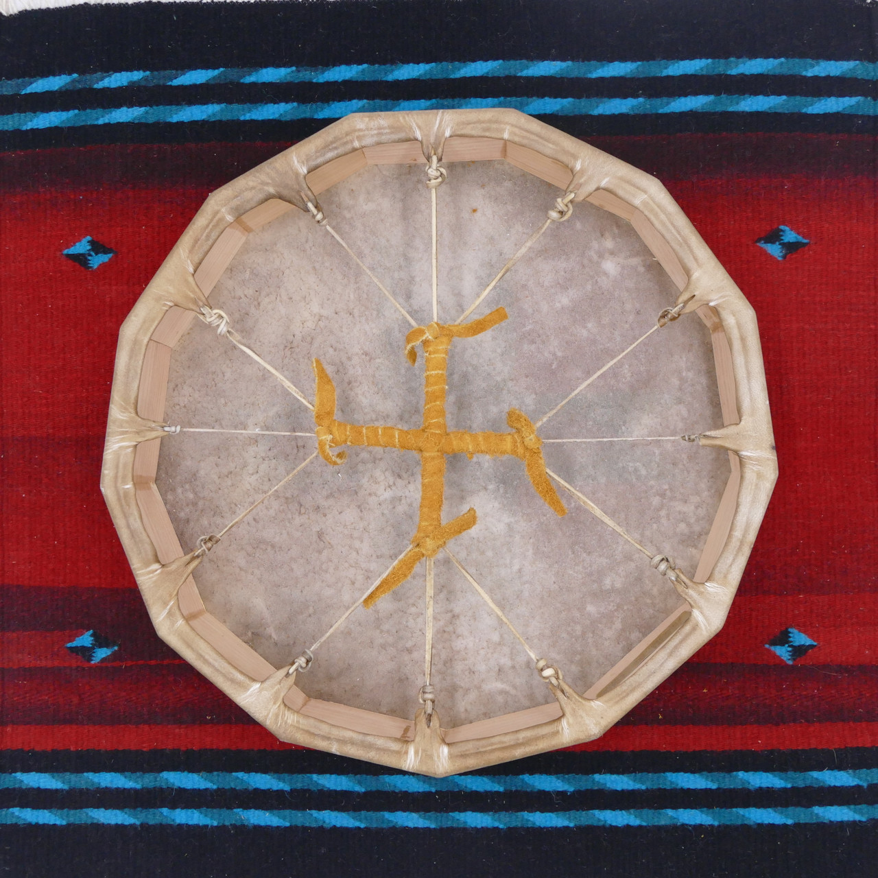 Elk 13 Sided Native American Frame Drums e15113s - Sunreed Instruments