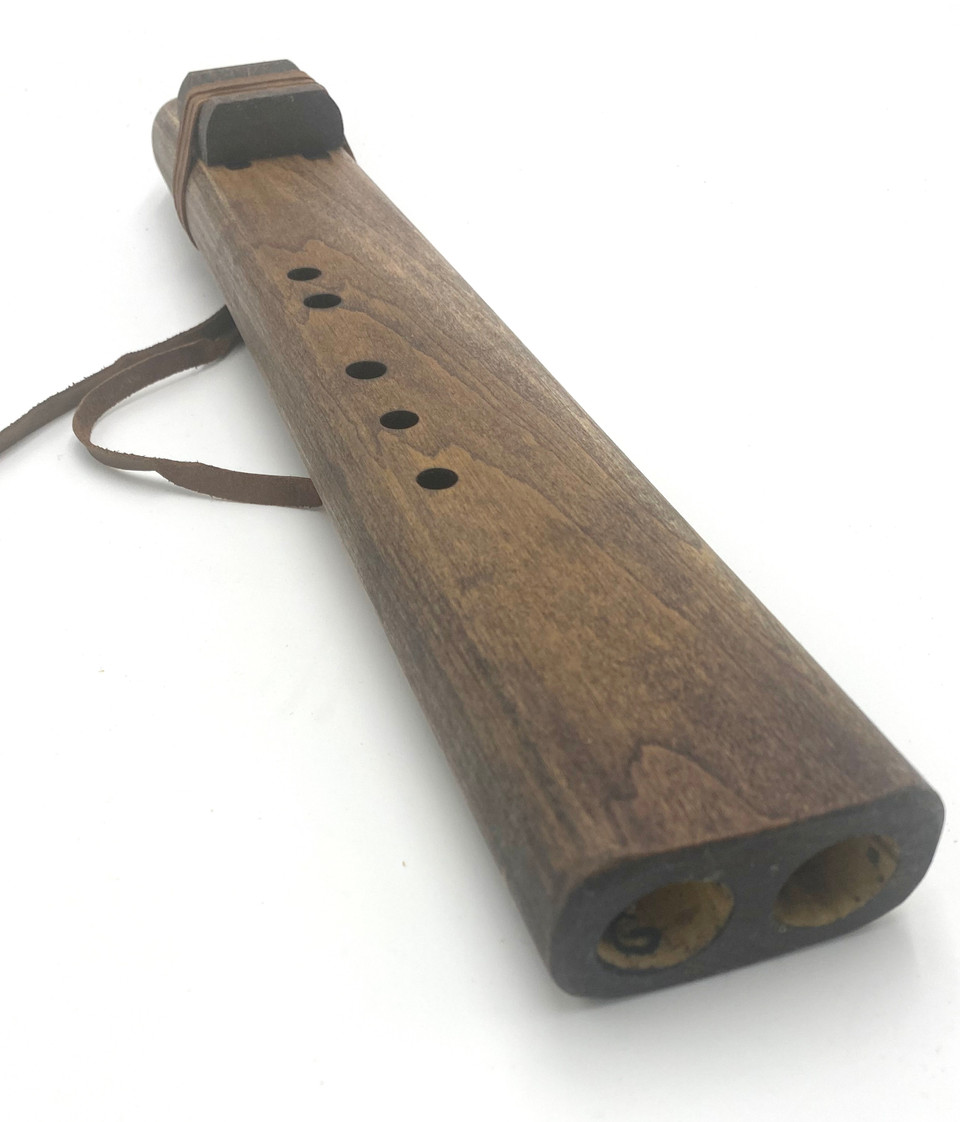 Cherokee Made Native American Cedar Drone Flute Key Of G - Sunreed ...