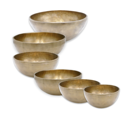 6 Bowl 432hz D Minor Pentatonic Himalayan Metal Singing Bowl Set #119 ...