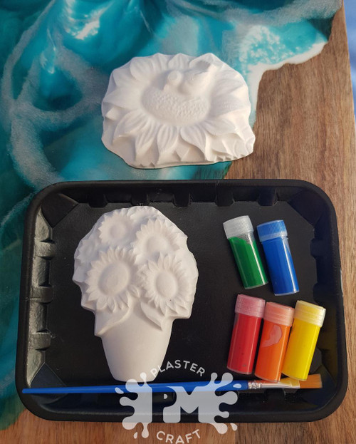 Small Plasters (Plaster Only)- Ready To Paint Plaster Crafts
