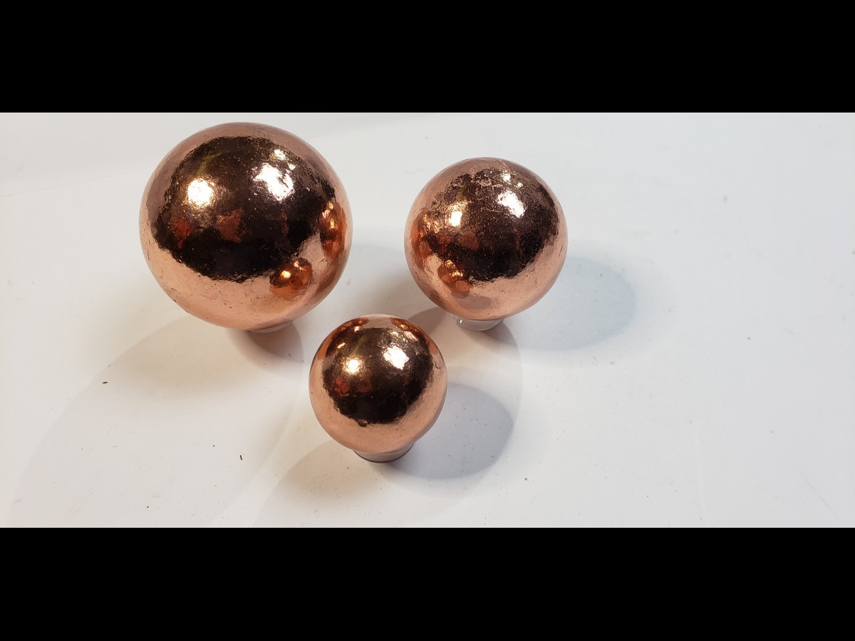 Copper Sphere Set - 3 Spheres/3 Sizes - High Polish Finish - StarStuff ...