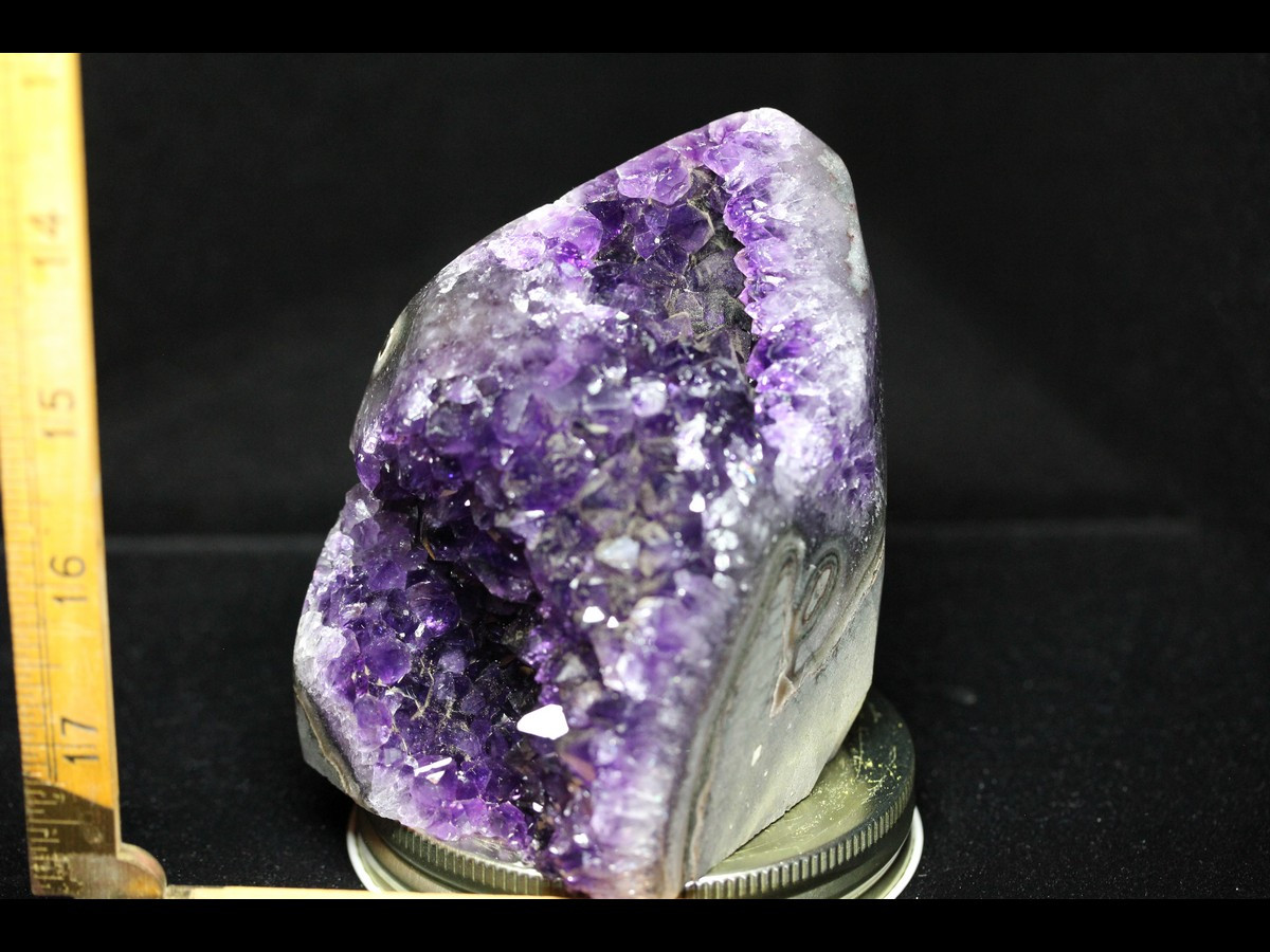 Deep Royal Purple Amethyst - Agate Polished Edges - Uruguay - Nice ...
