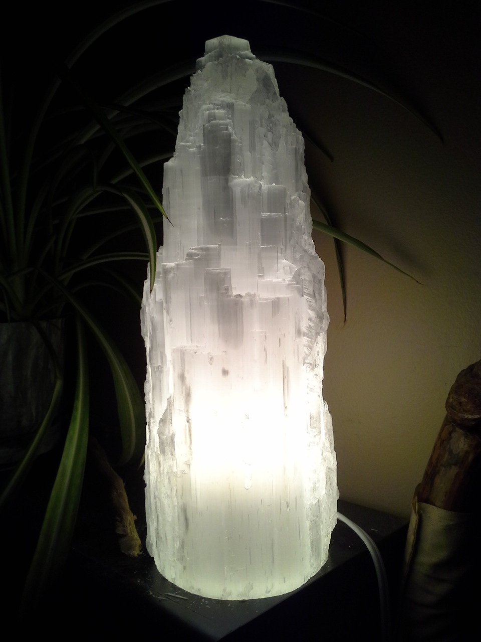 Selenite Tower Lamps - X-Large (14