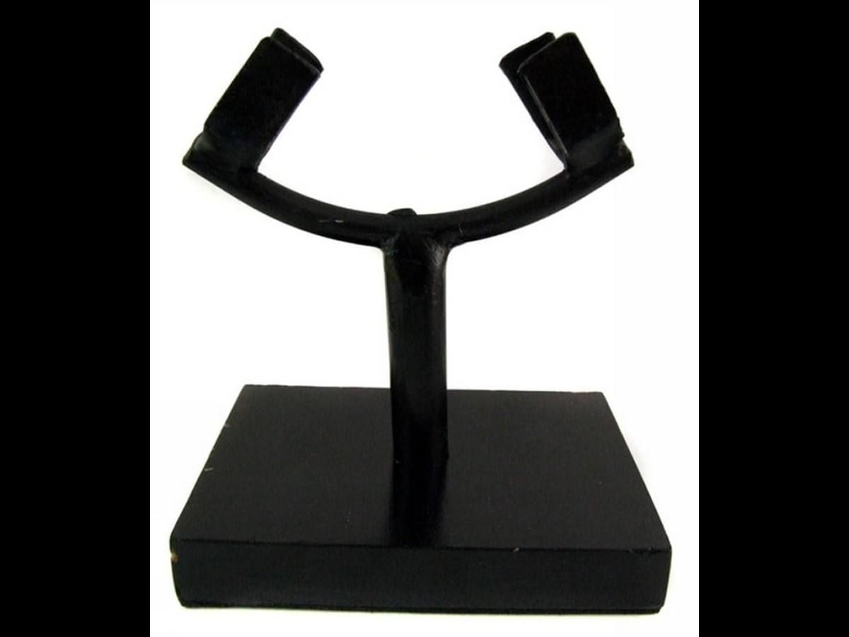Wrought Iron Prong Holder Stand - Stand - Small - StarStuff.Rocks