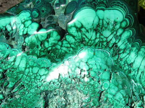 Extra Large Polished Malachite Piece - Freeform - Over 20lbs ...