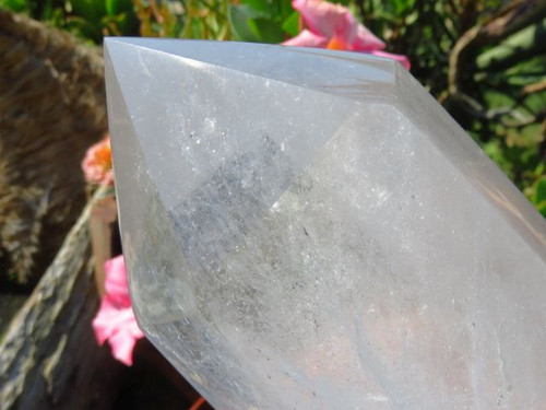 Very Tall Polished Quartz Crystal Point - StarStuff.Rocks
