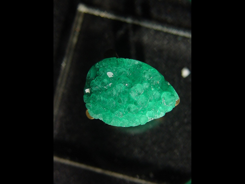 Emerald Crystal Cluster- 15ct - RARE CHATHAM EMERALD! - StarStuff.Rocks