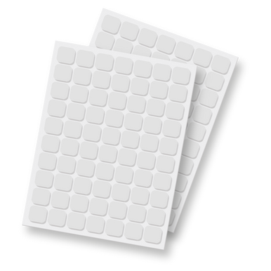 Foam Squares 1/2
