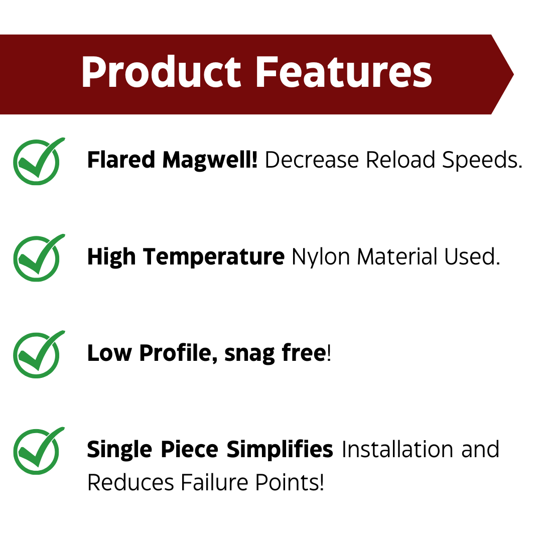 AR15 Flared Magwell | Forged MIL-SPEC Lowers | PSA Anderson Aero