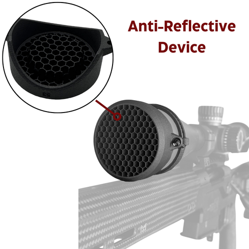 Optic KillFlash | LPVO Scope ARD Hex Cover — Tactical Force USA