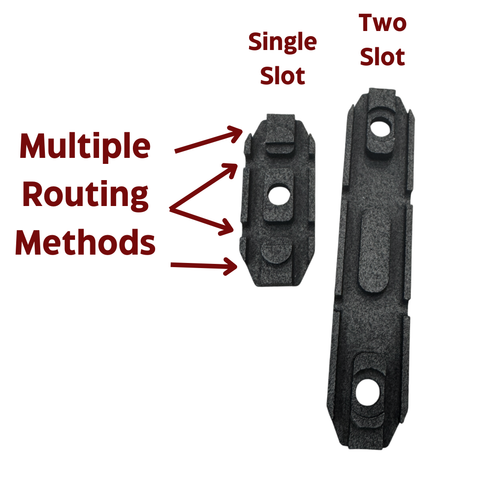 M-LOK Cable Management Panel Covers | Rifle AR Rail
