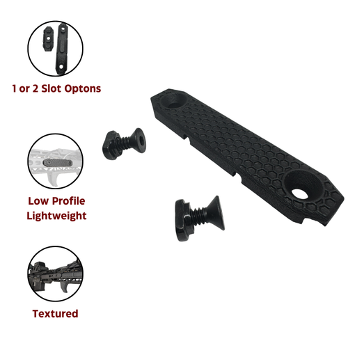 M-LOK Cable Management Panel Covers | Rifle AR Rail