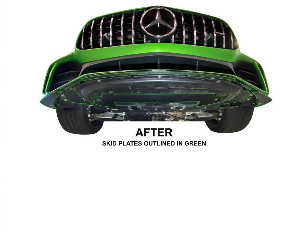 Mercedes AMG GT-R - Skid Plates