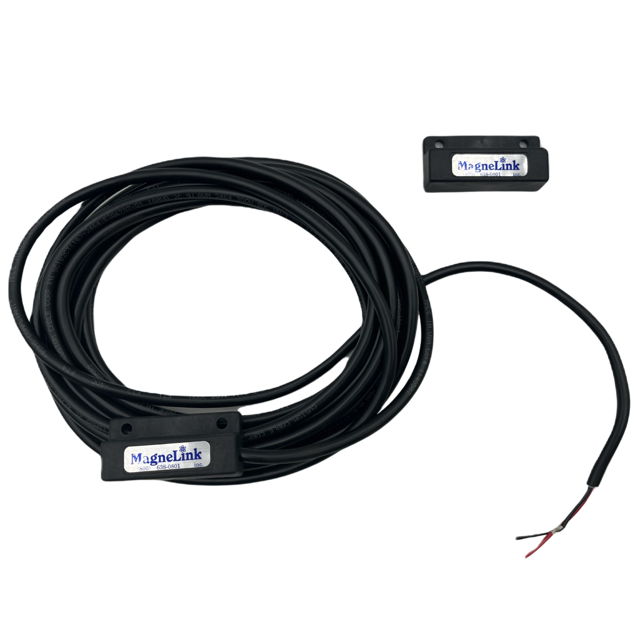Interlock Magnetic Reed Type 20' Cord for 24VDC MLT-H20