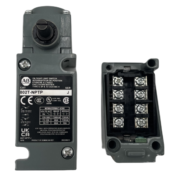 Limit Switch Double (Clockwise, Counter Clockwise) D4A-2918N