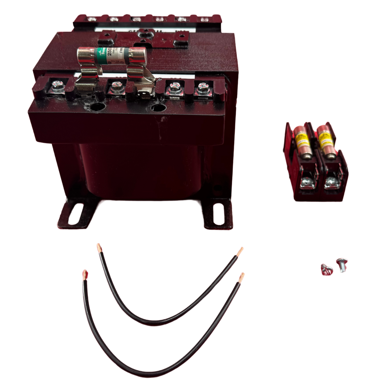 Transformer 350VA, Fuse Block, Fuses