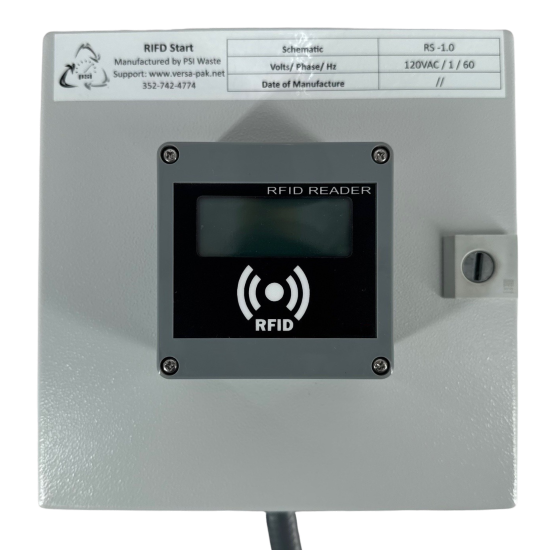 RFID Control Panel for Trash Compactors.