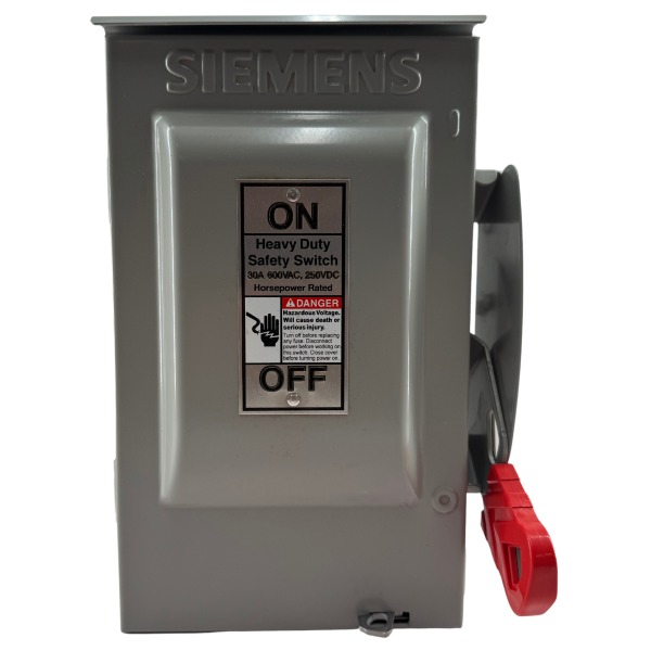 Disconnect 3 Pole 240V 100 Amp Non Fused Nema 3R GF323NR