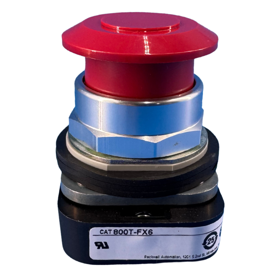 30mm E-Stop Push Pull 800T-FX6